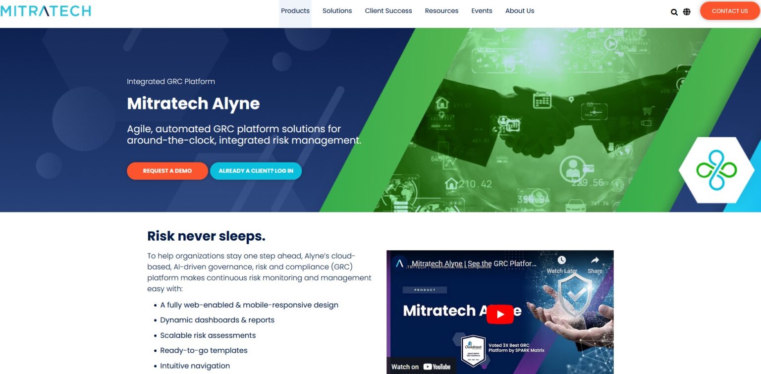 Technology for Superior Compliance with Mitratech Alyne